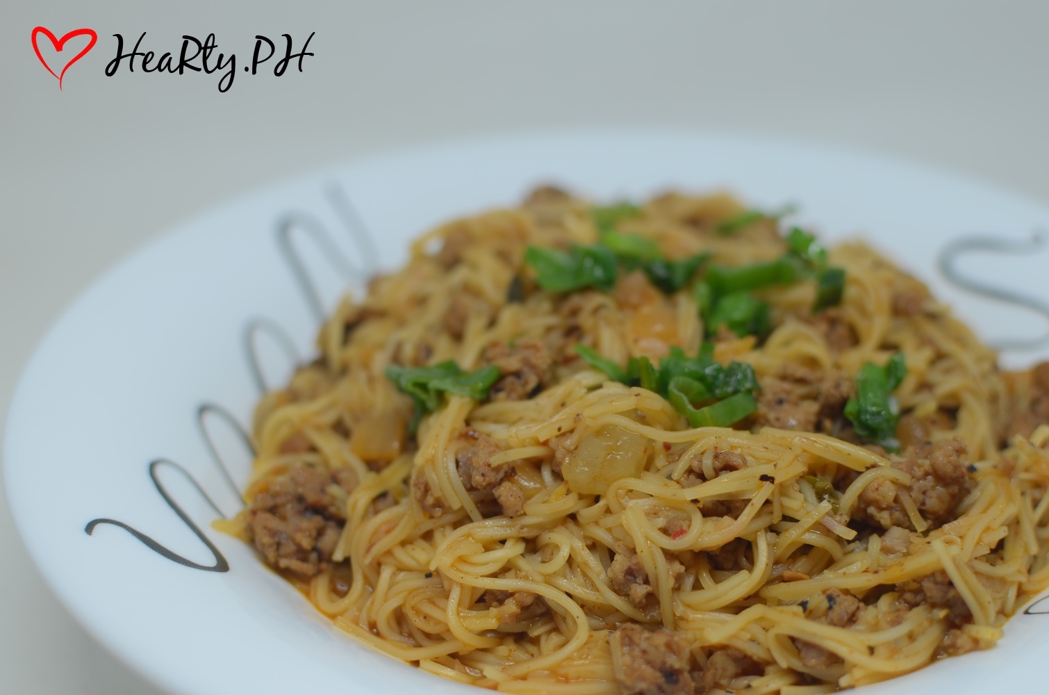 Kimchi Pork Noodles - HeaRty.PH